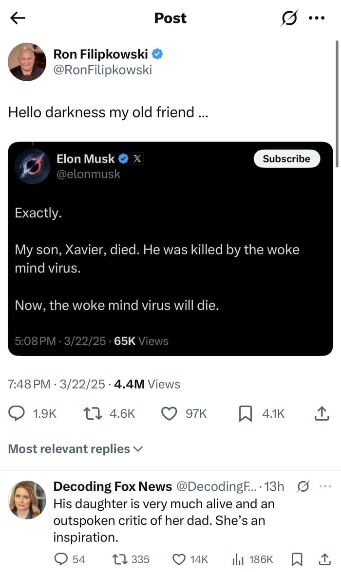 This is the same father denying financial support for critical ...