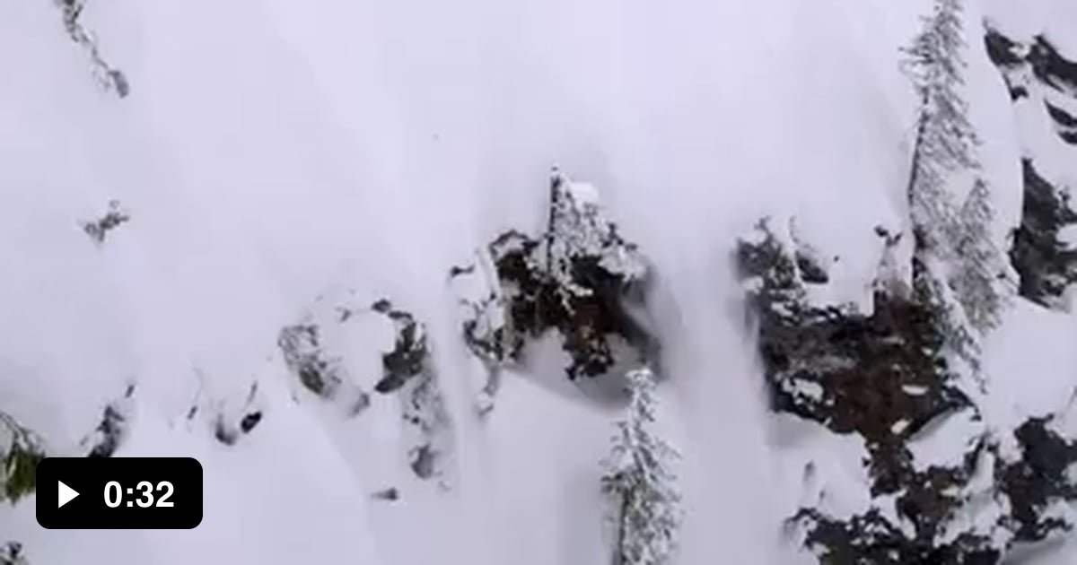 Blake Moller's Massive Cliff Line At YETI Natural Selection Revelstoke ...