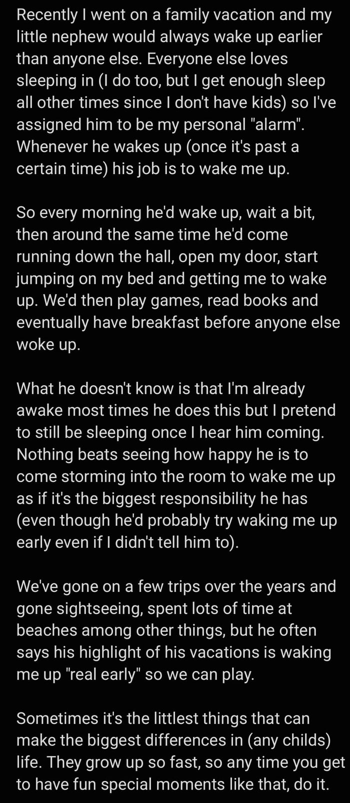 The smallest things can mean the world to a kid - 9GAG