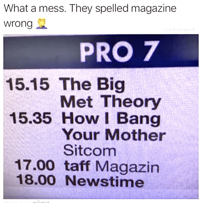 TV listings - 9GAG