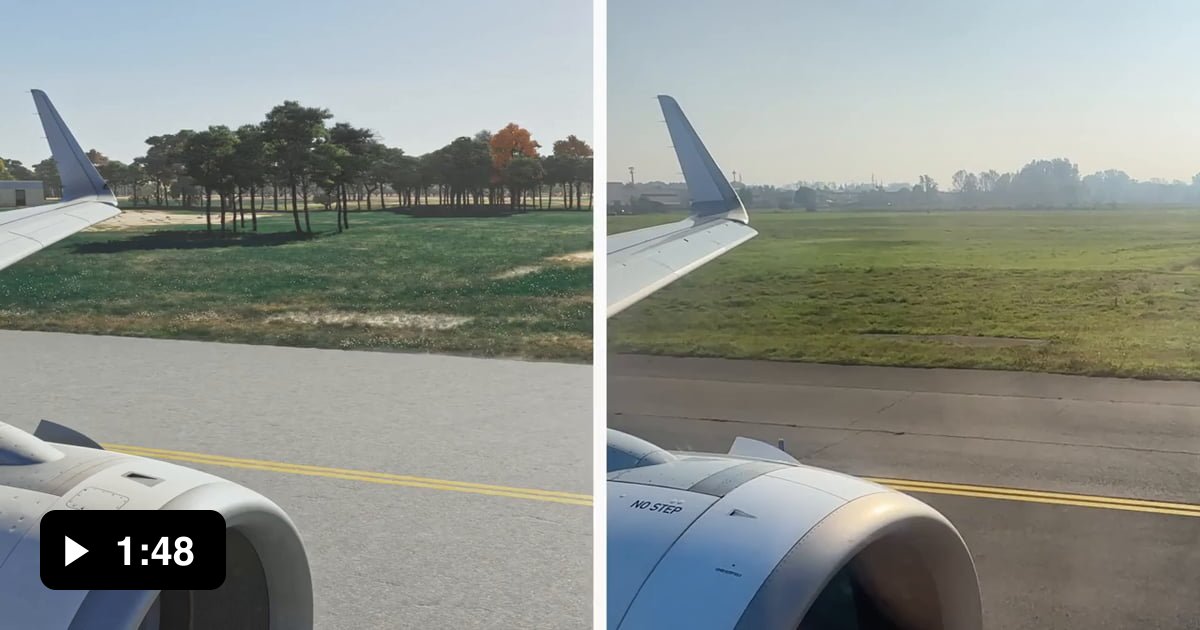Flight Simulator vs Real Life / Milan Takeoff - 9GAG