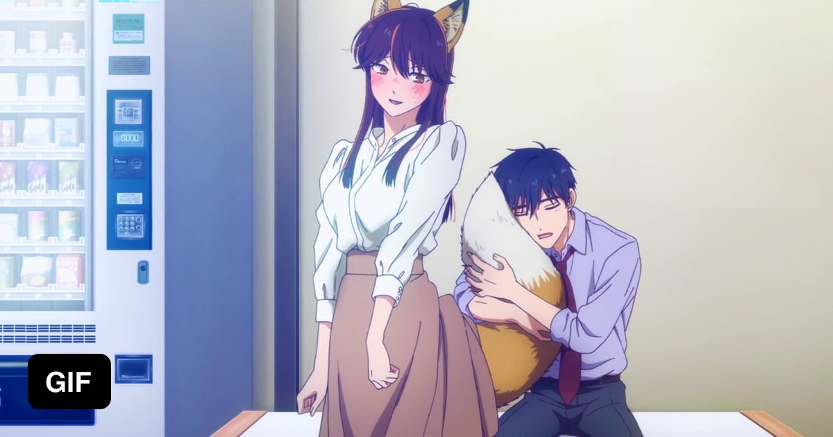 MofuMofu Shippo. The ice guy and his cool female colleague. - 9GAG