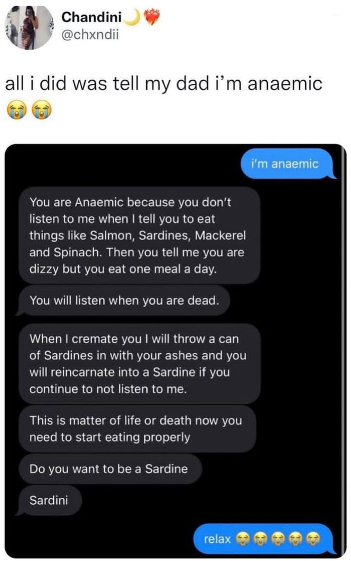 Typical Father daughter banter - 9GAG