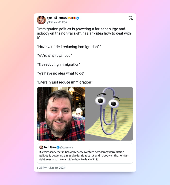 When it comes to policy, you gotta listen to clippy... - 9GAG