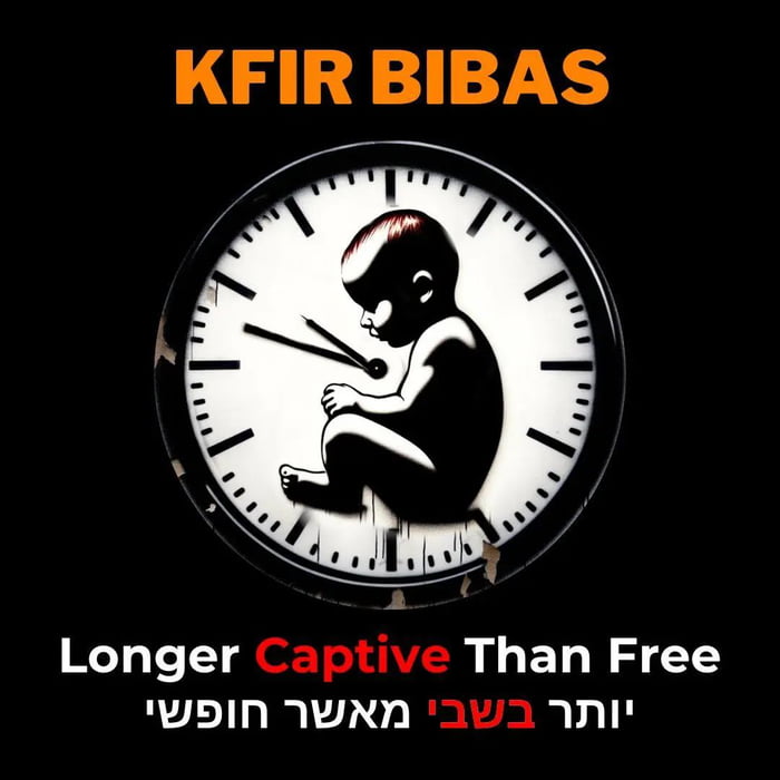 As of today, Kfir has spent more time in c@ptivity as a h0stage of Isl@mist than as a free b@by ...