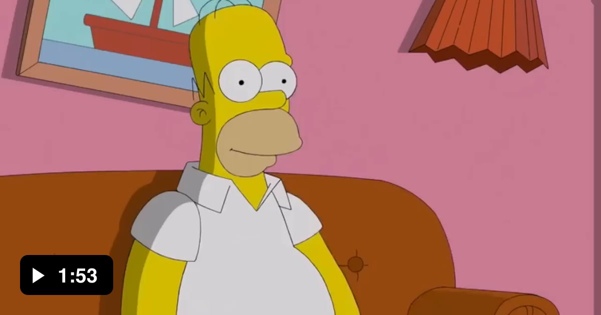 Best Simpsons couch gag ever - 9GAG