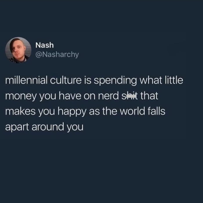 When retail therapy meets existential crisis - 9GAG