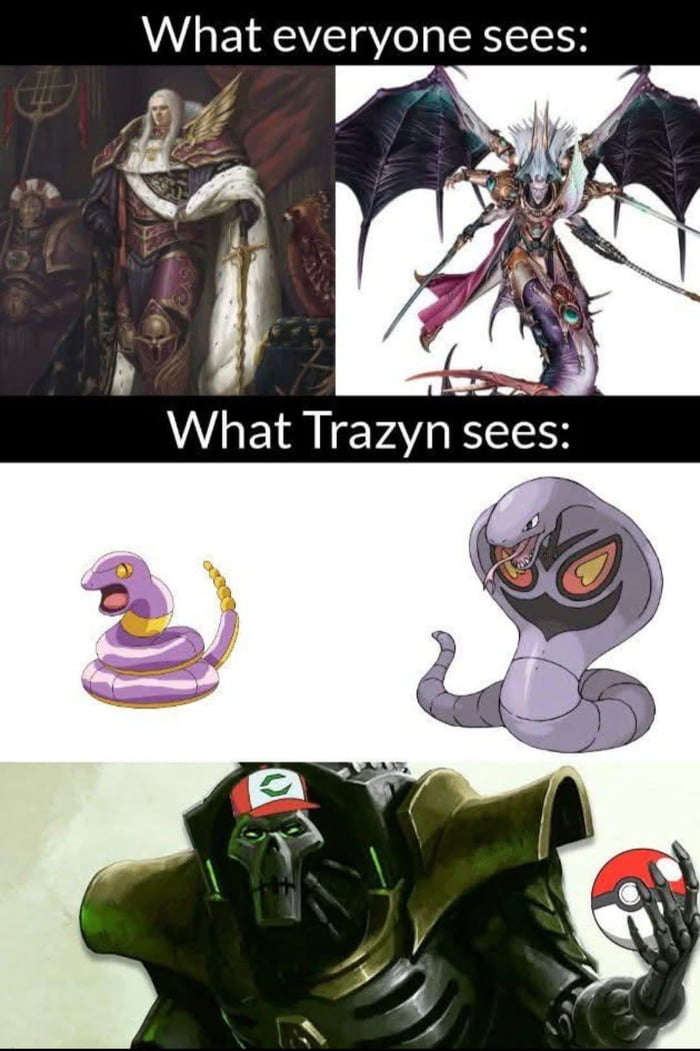 Please let Trazyn attempt this - 9GAG