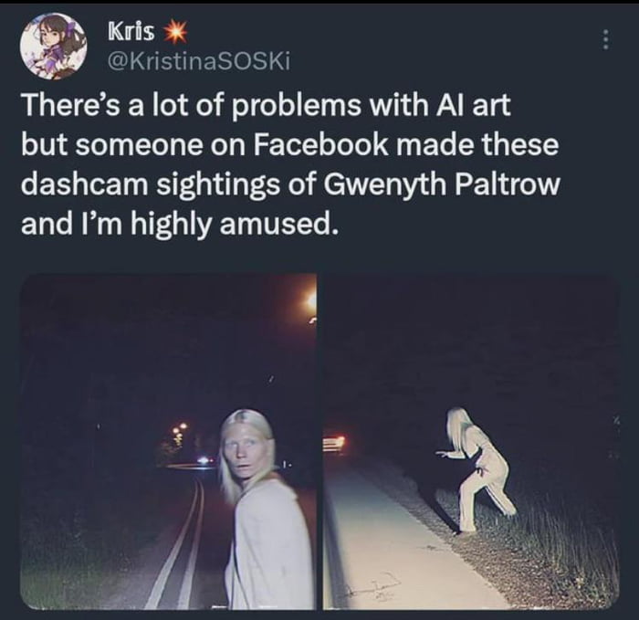 These dashcam sightings of Gwenyth Paltrow are truly something else. I ...