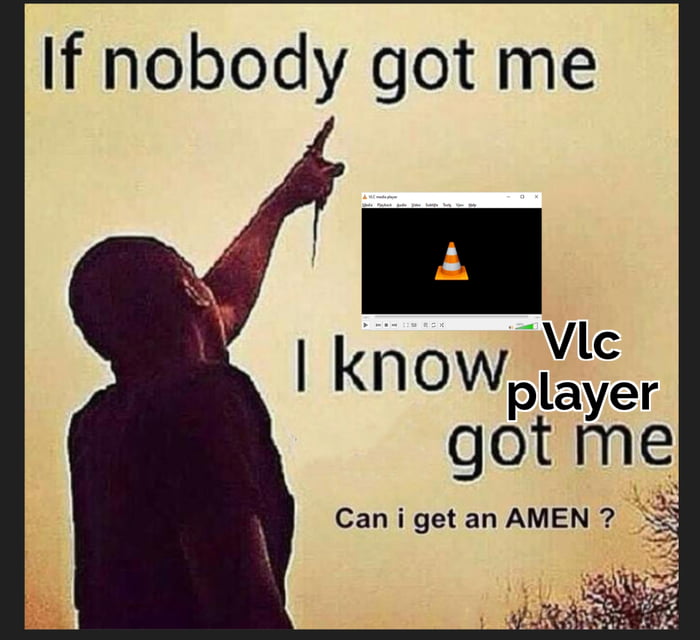 When something doesn't play in another media player you know vlc got ...