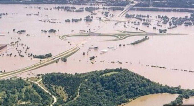 In 1993, a man named James Scott purposely damaged a levee and caused a ...