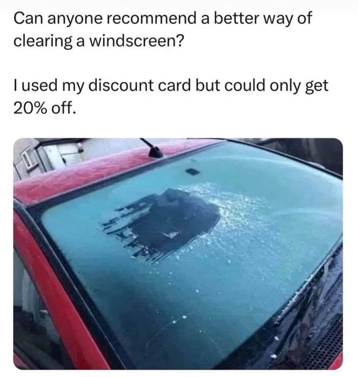 That's one way to get a discount on your view - 9GAG