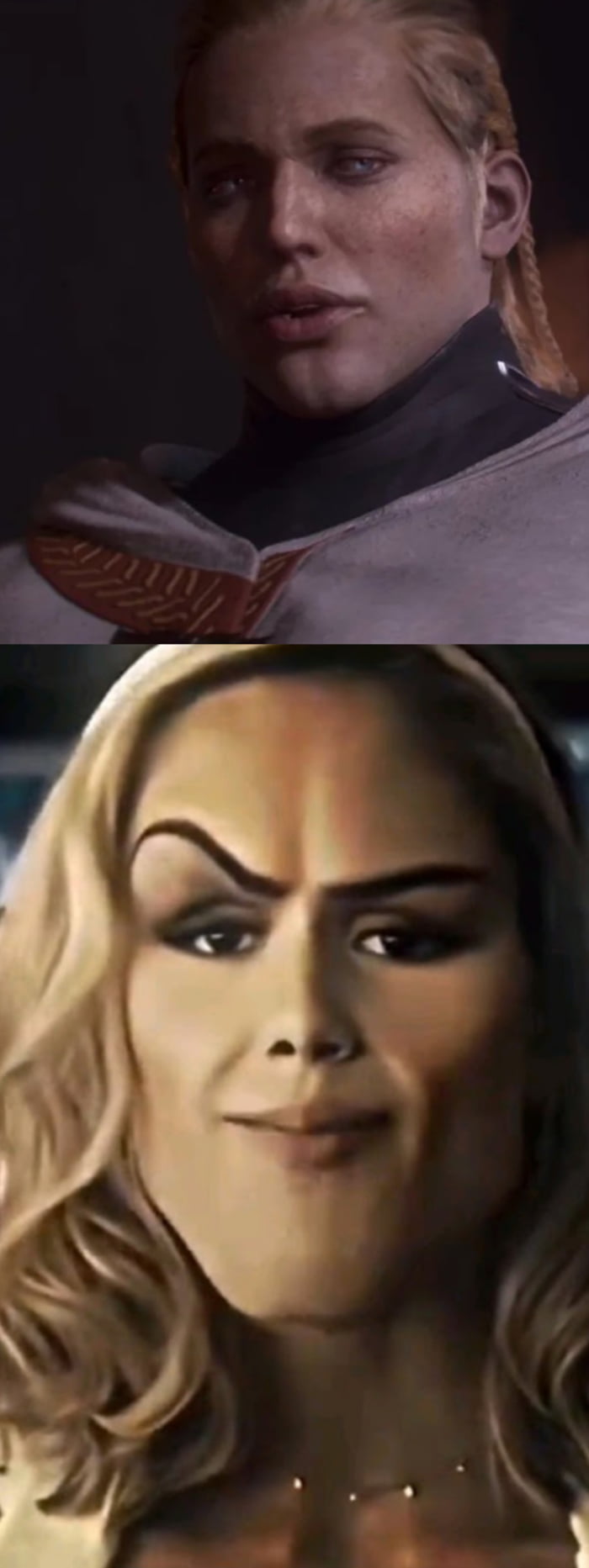 I think I saw the new female Custodes in The Boys - 9GAG