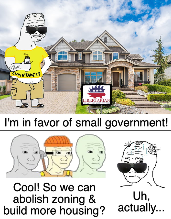NIMBYs be like: "Nooo! nOt LiKe ThAt!!" - 9GAG