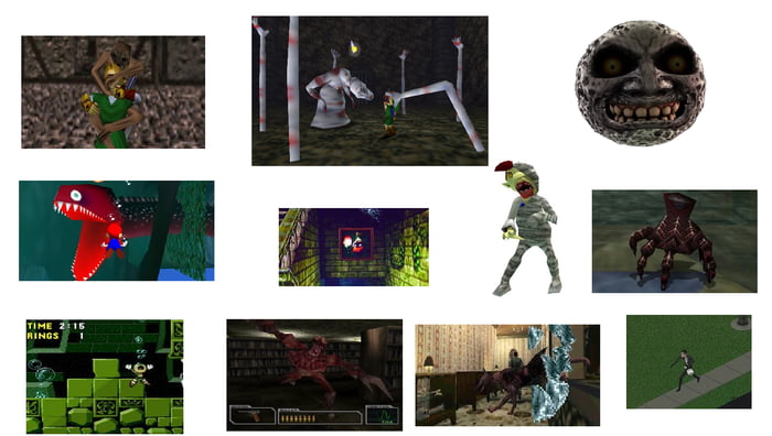 Nightmare fuel starter pack for 90s kids - 9GAG