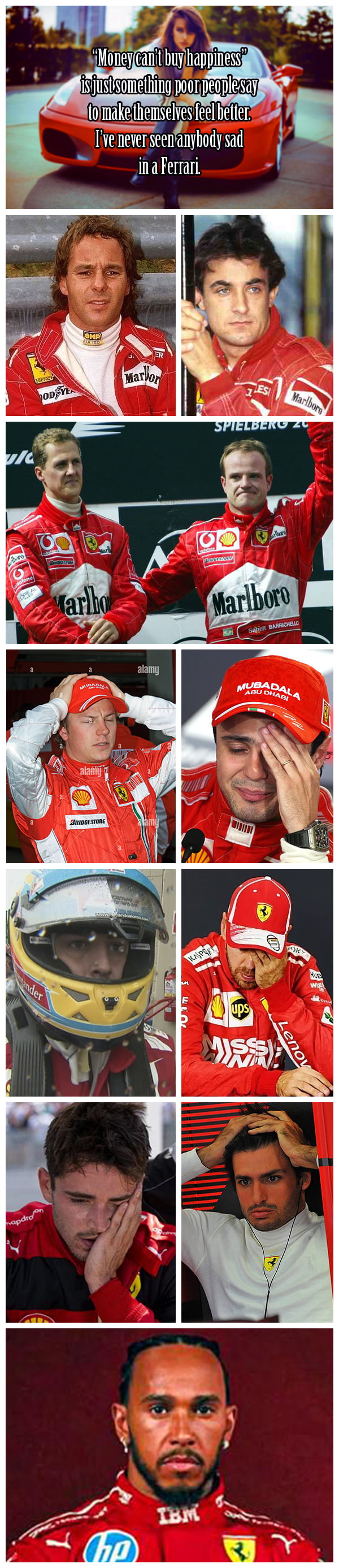 Money can't buy you happiness, but it can buy a Ferrari. Have you ever ...