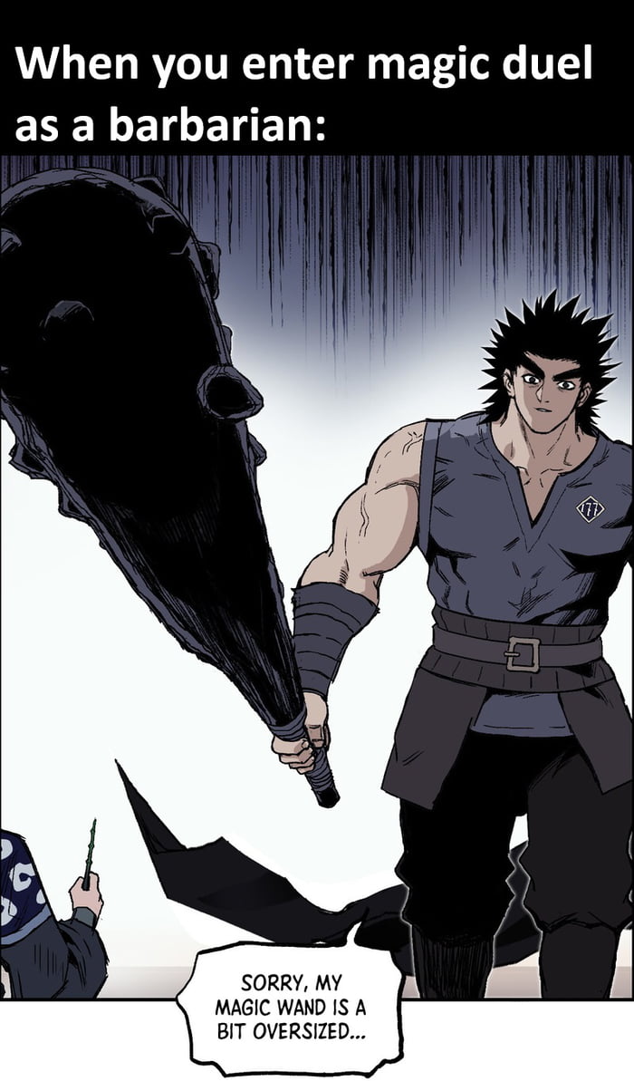 Its magic of muscles. (Sauce: Muscle Mage) - 9GAG