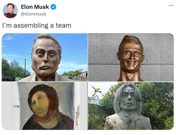 Team Elon assembled - 9GAG