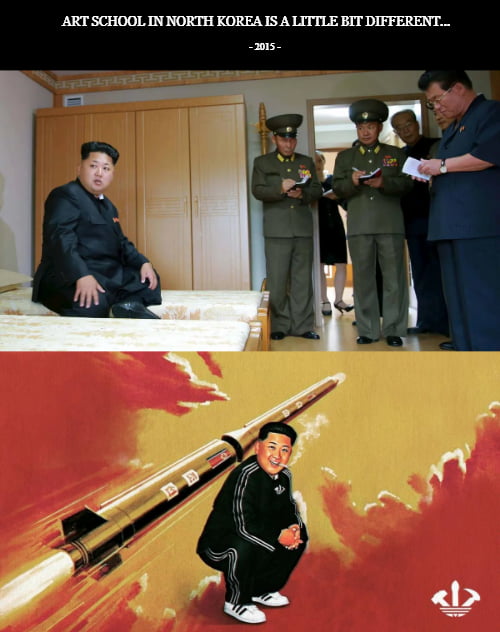 Kim Jon Un A d i d a s - 9GAG