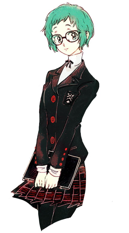 Posting Persona pics daily. Day 2640: P3 Fuuka Yamagishi - 9GAG