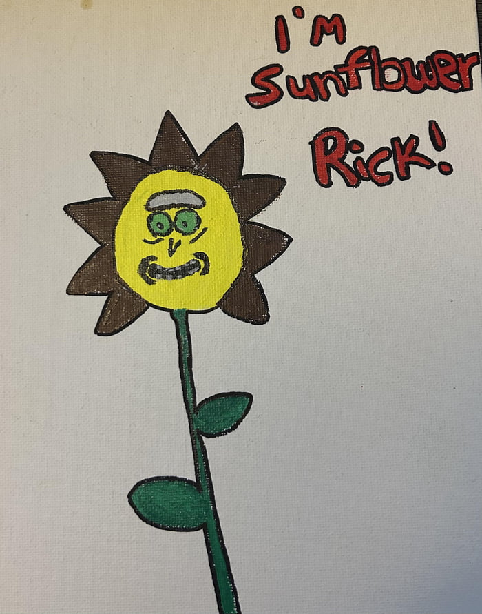 Sunflower Rick - 9GAG