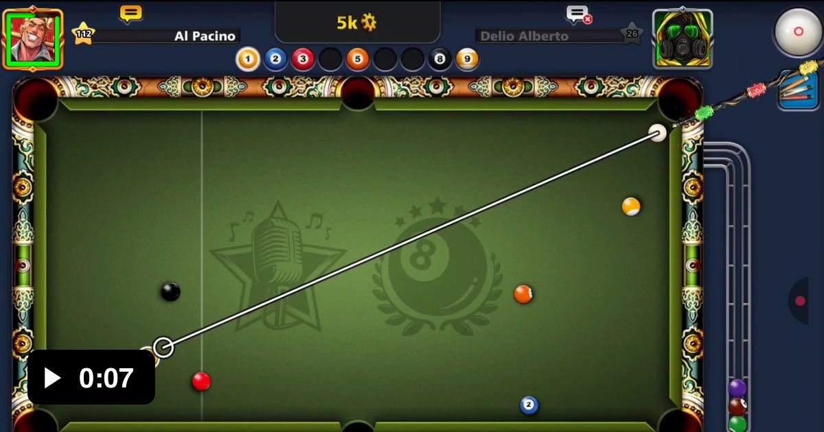 8 Ball Pool: 9 ball. Insane and impossible shot. - 9GAG