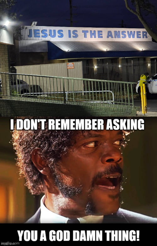 And you will know my name is the Lord... - 9GAG