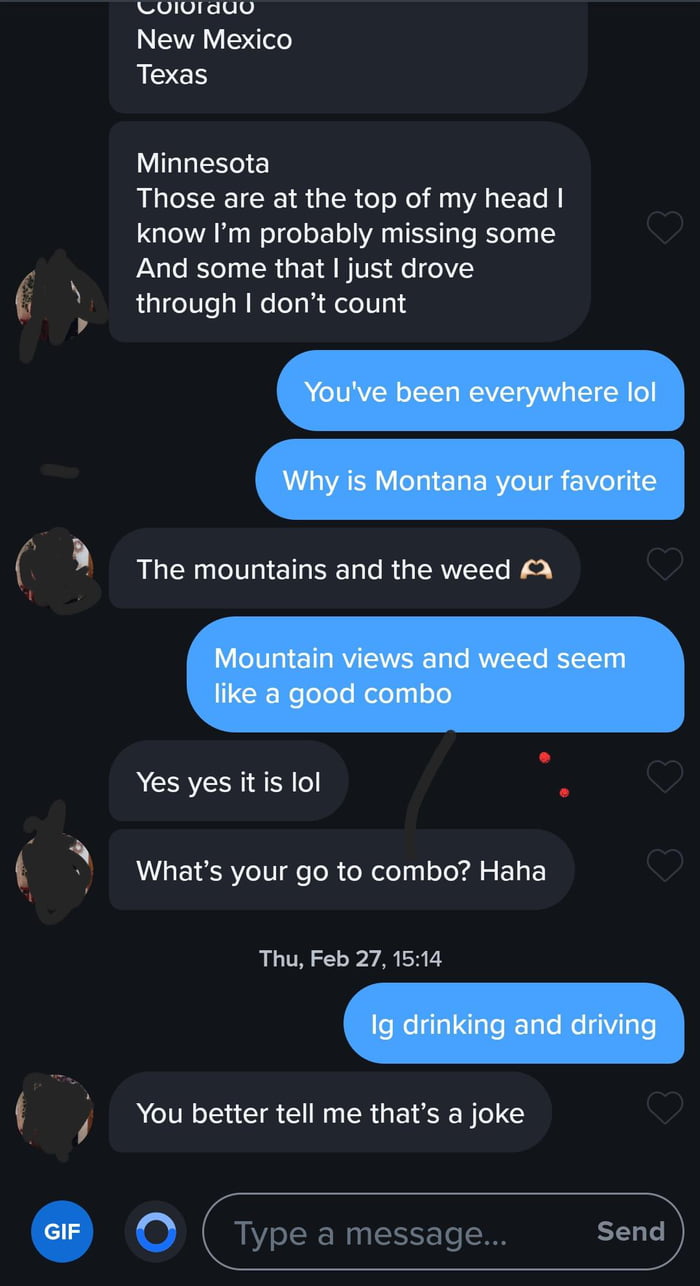 Dear ex-match, don't report me - 9GAG