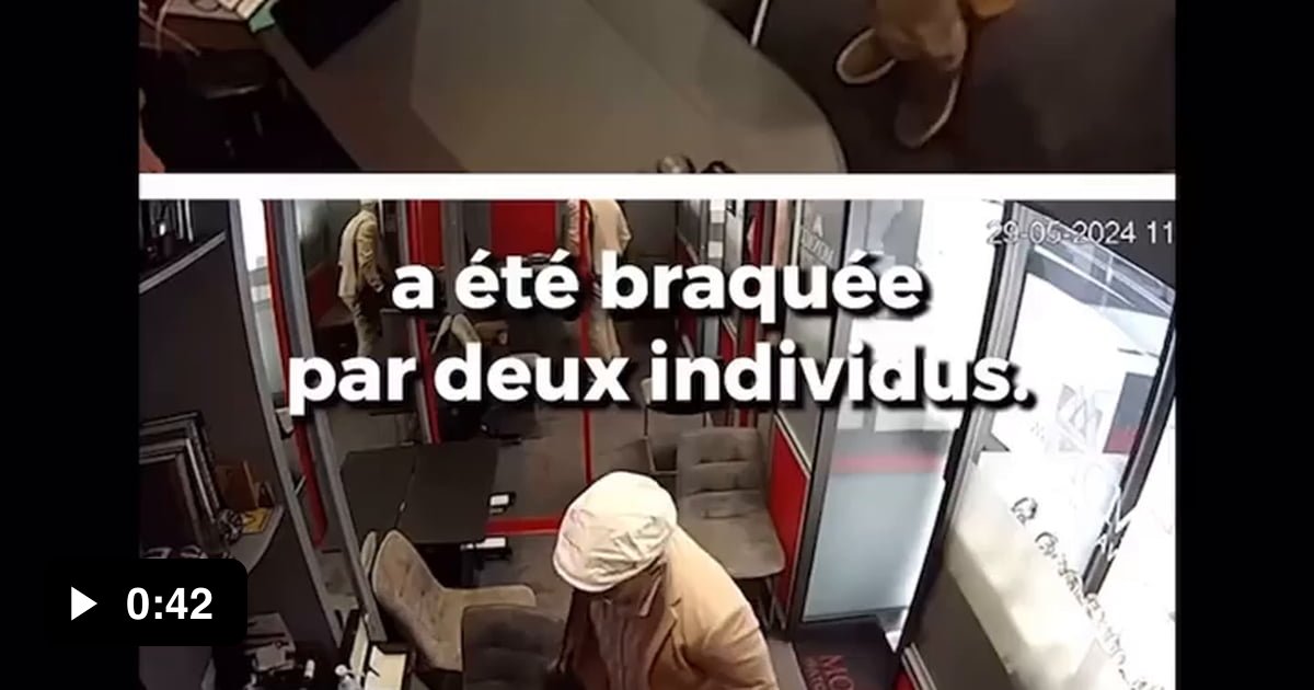 Armed robbery in Monaco (30/05/24) by a man disguised as an old guy - 9GAG