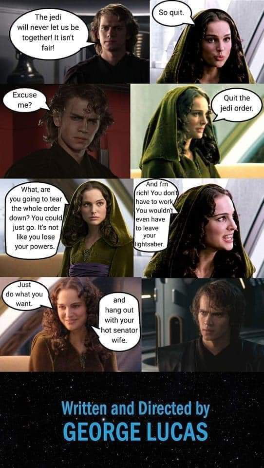 If anyone had a half a brain in Star Wars. - 9GAG
