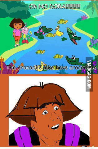 OH NO DORA!!! - 9GAG