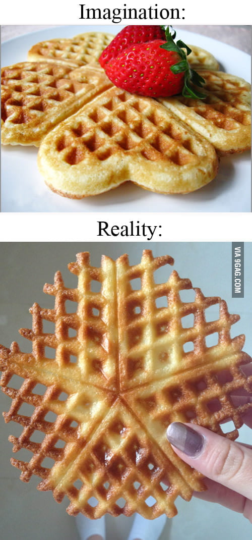 Making waffles - 9GAG