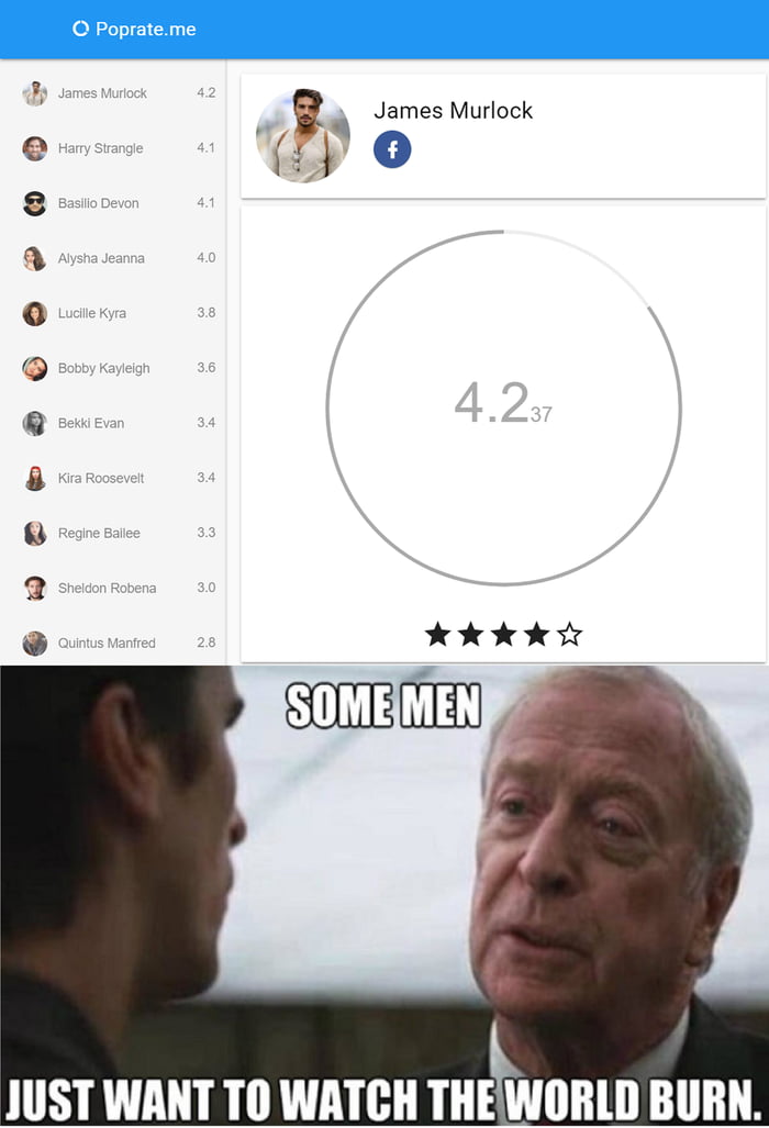 Someone just recreated the Nosedive app from Black Mirror - 9GAG