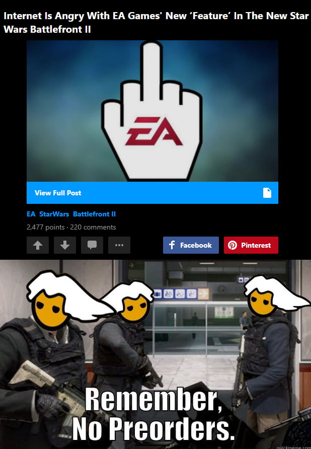 Remember, no preorders - 9GAG