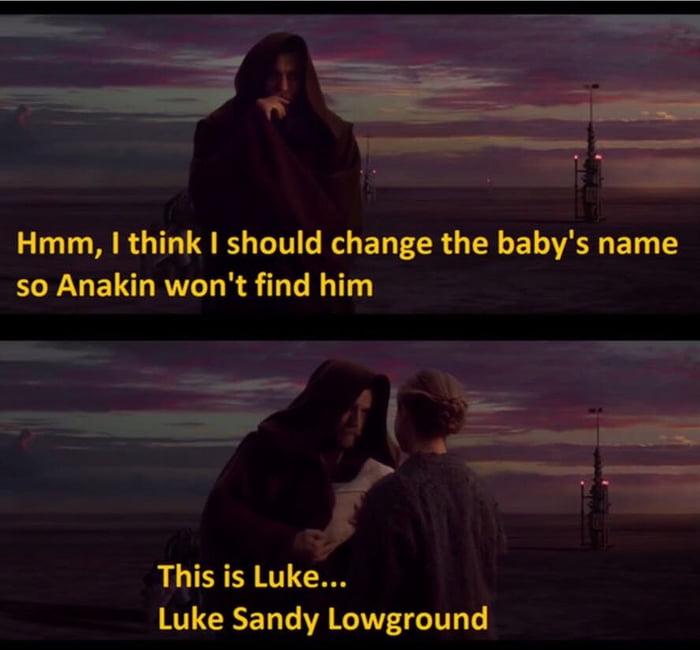 Luke Sandy Lowground Rankofmaster - 9GAG