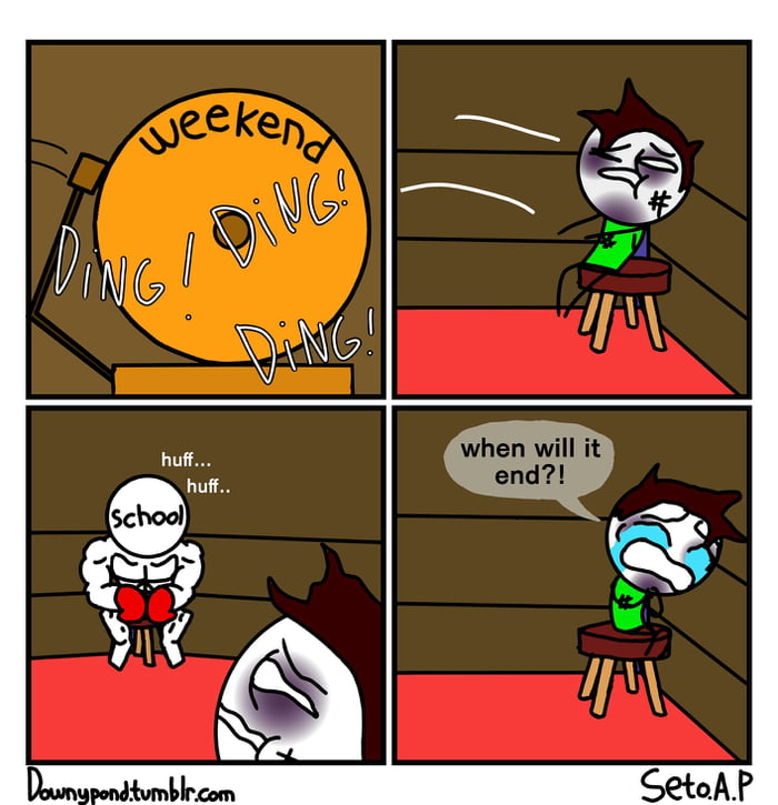 What every weekend feels like - 9GAG