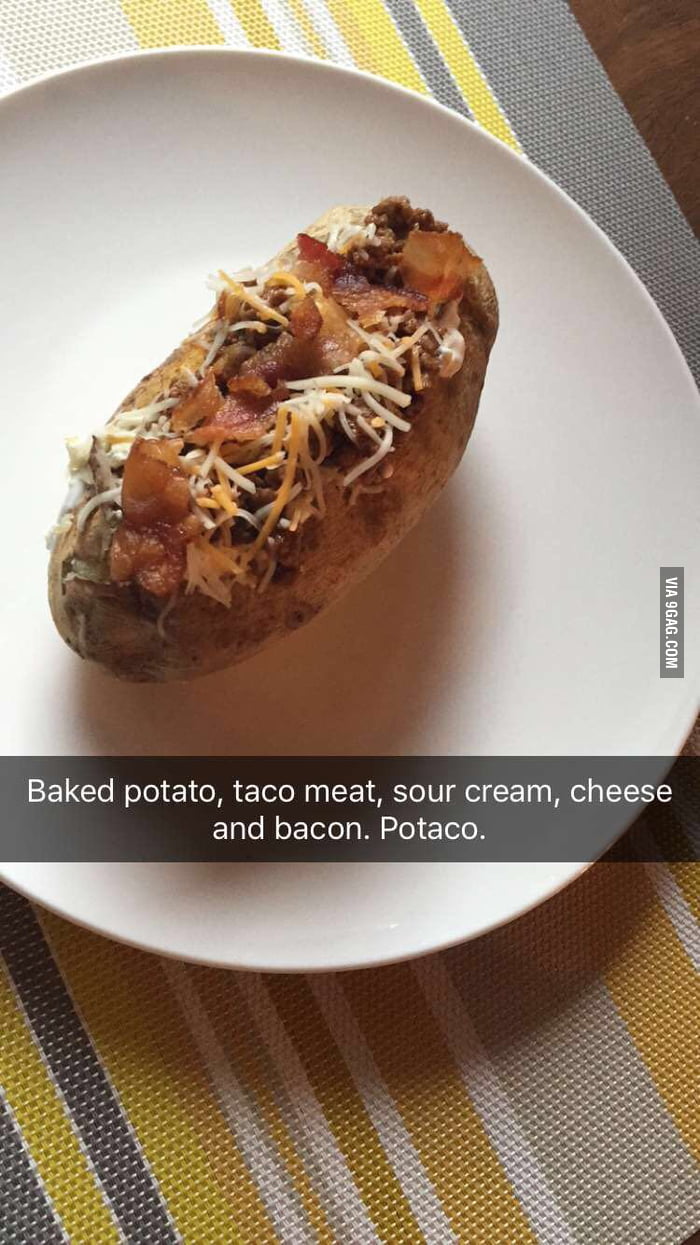 My little creation: The Potaco - 9GAG