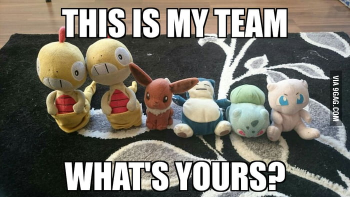 My Pokemon team! - 9GAG