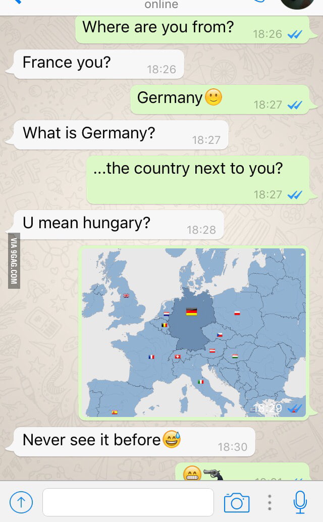 God bless France... - 9GAG