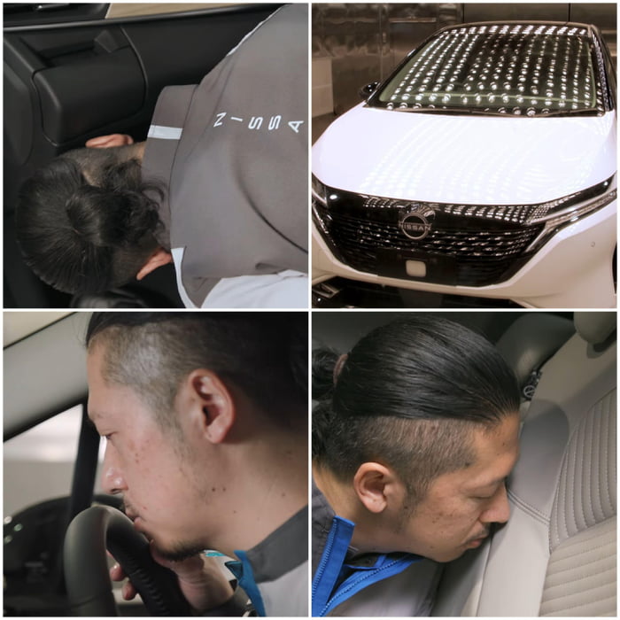 Nissan has a 'smellmaster' that tunes the new car smell. He sniffs the ...