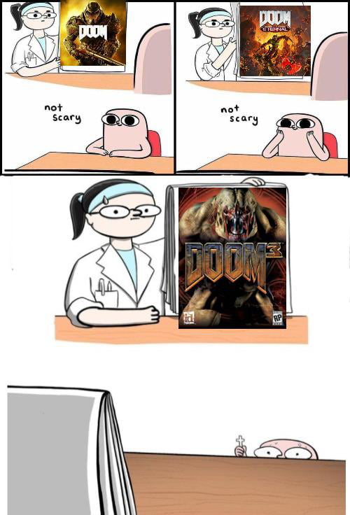 Doom 3 hits different - 9GAG