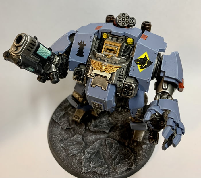 Space Wolves Redemptor in progress - 9GAG