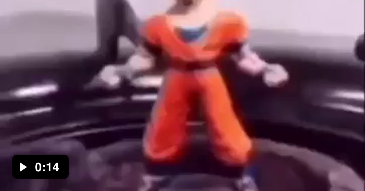 Goku. The sso form. Super saiyan oven. Hes on fire. Literally. Drops melted candle when defeated ...