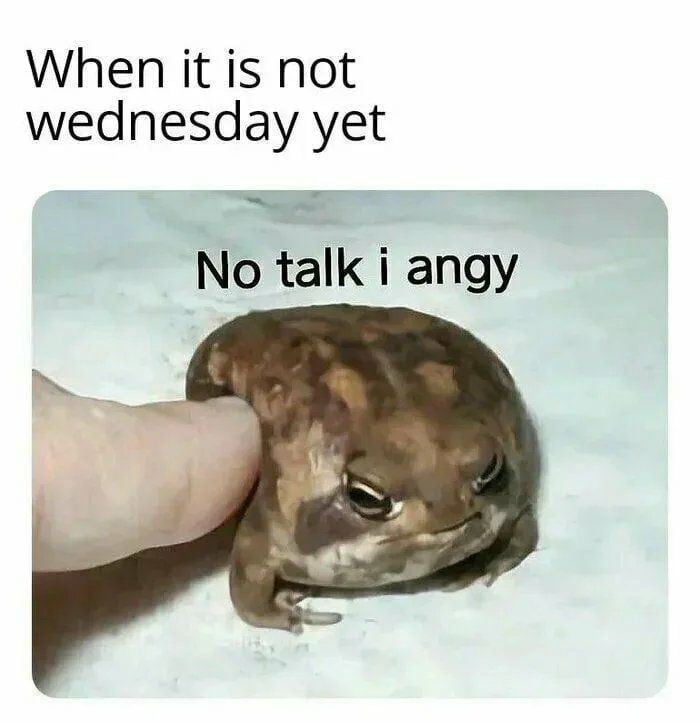 Not Wednesday yet - 9GAG