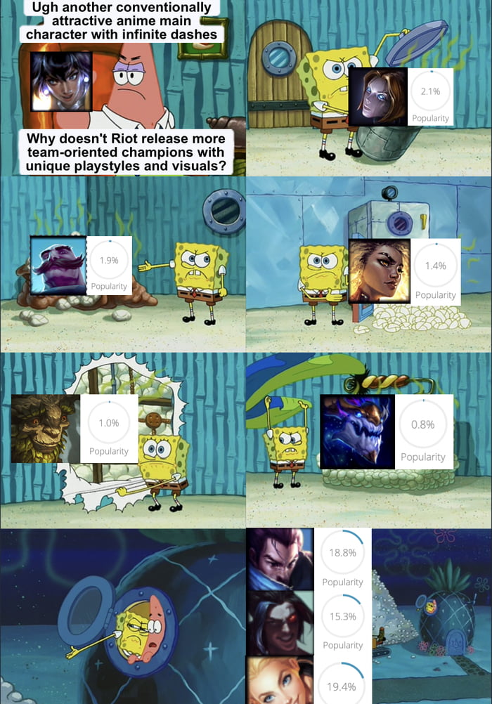 Why doesn't Riot just listen to their player base? >:( - 9GAG