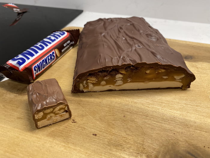 XL Snickers bar - 9GAG