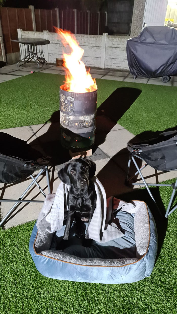 Our first little bonfire as a family - 9GAG