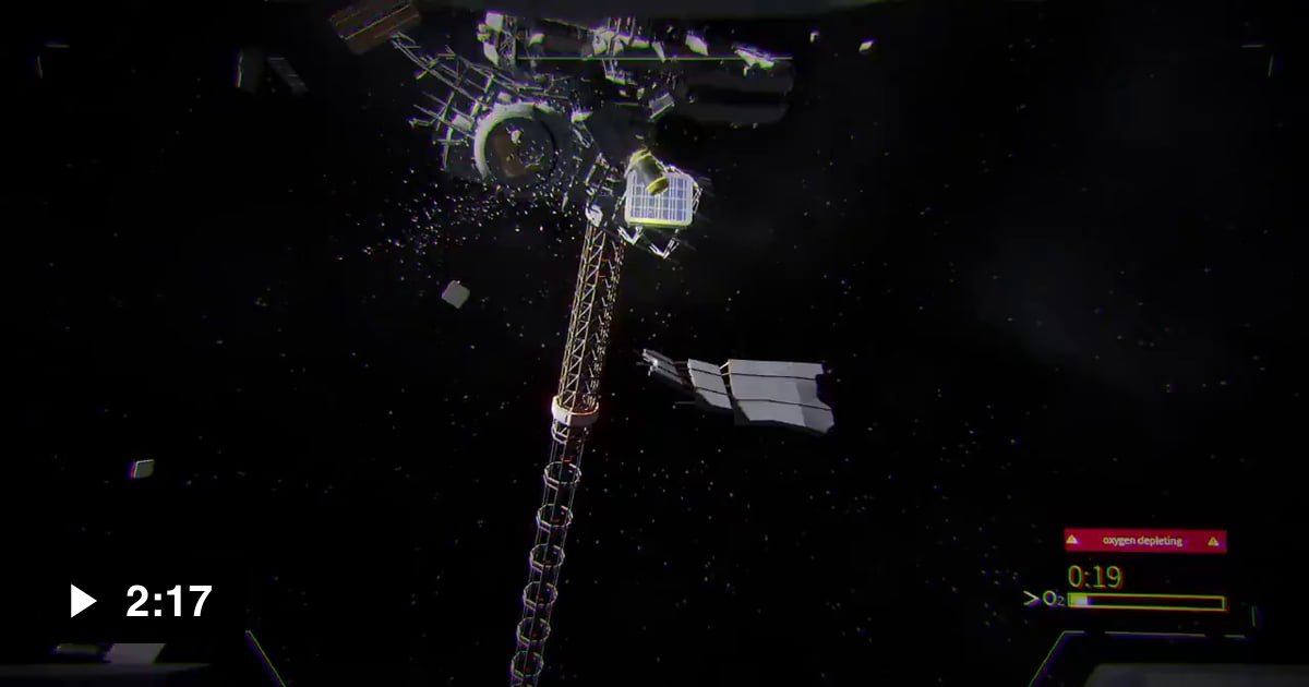 This game makes you feel like an astronaut floating through space!! - 9GAG