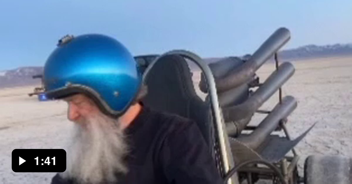 Pulse jet powered go kart looks dangerously fun. - 9GAG