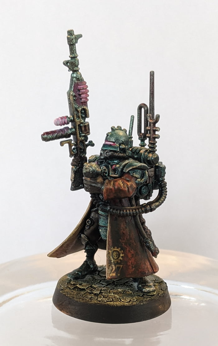 First Admech model and first time trying to speed paint. Hope you like ...